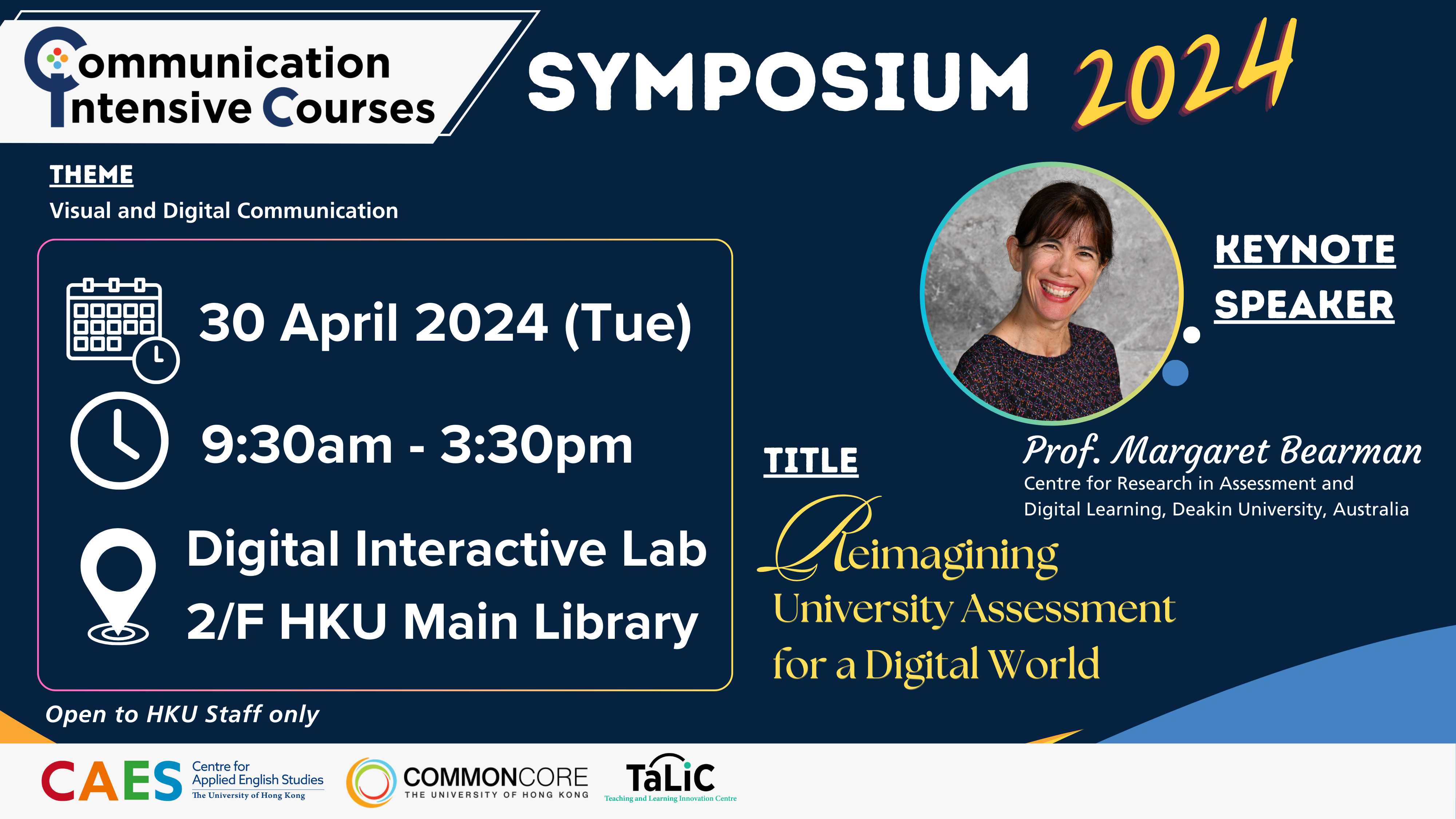 Communication-intensive Courses (CiC) Symposium 2024 | Teaching and ...